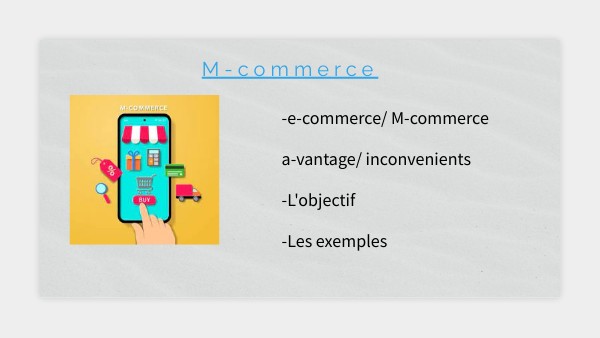 presentation m-commerce