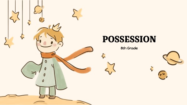 Possessive pronoun | Genially