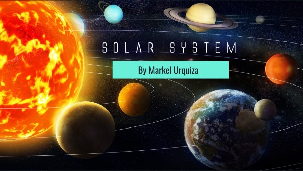 The Earth and the solar sistem
