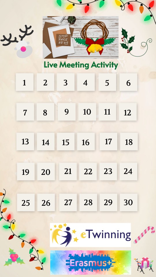 December 2022 live meeting activity | Genially