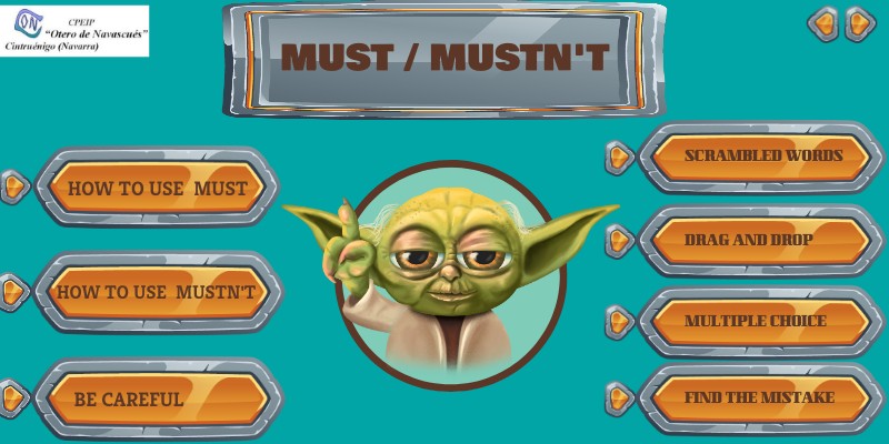 Must mustn't | Genially