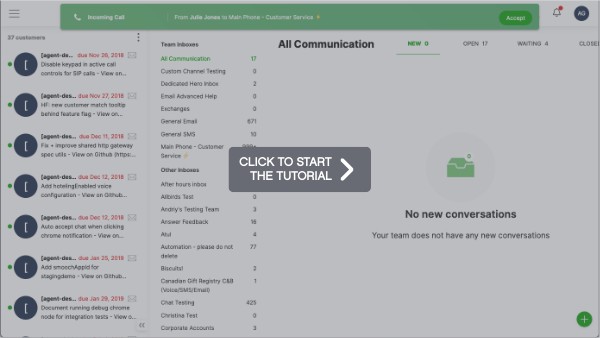 After Call Work Example