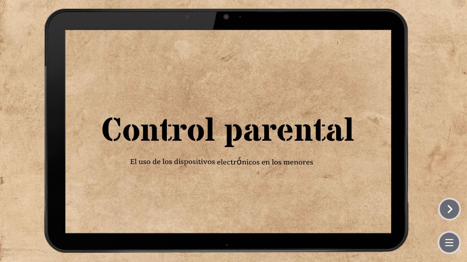 prueba control parental | Genially