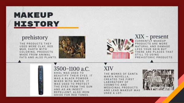 MAKEUP HISTORY