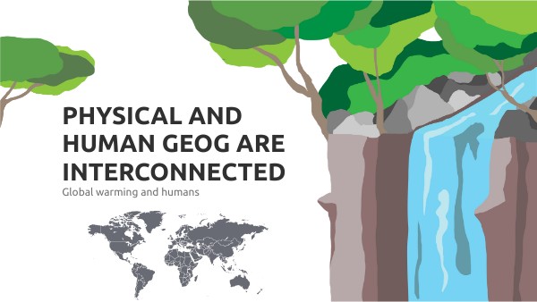 Presentation of how Global Change can affect humans