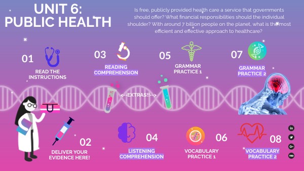 Unit 6: Public Health | Genially