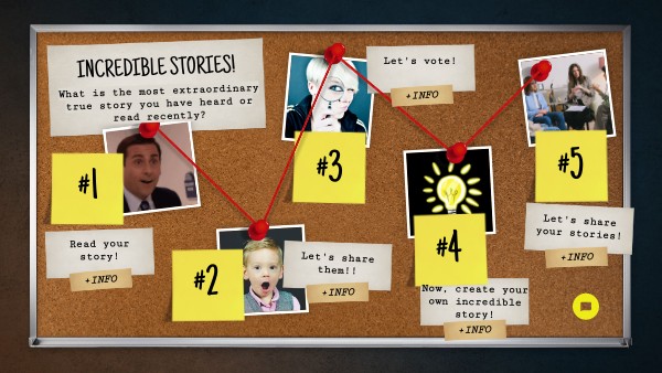 Incredible stories! | Genially