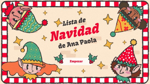 LISTA NAVIDAD | Genially
