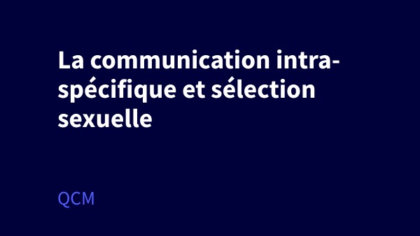 QCM 2nd6 la communication | Genially