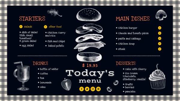 TODAY'S MENU