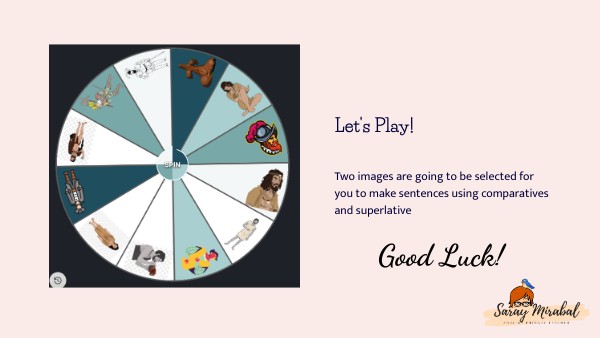 Comparatives and Superlatives Game | Genially