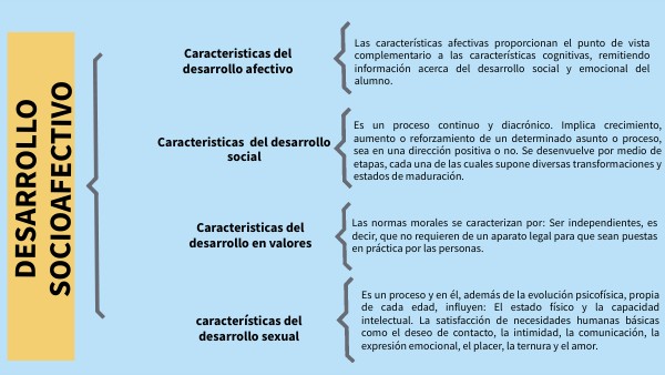 Desarrollo socioafectivo