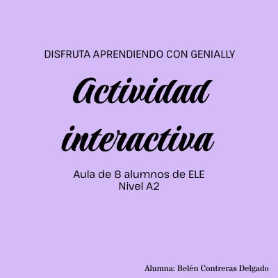 Trabajando vocabulario con Genially | Genially