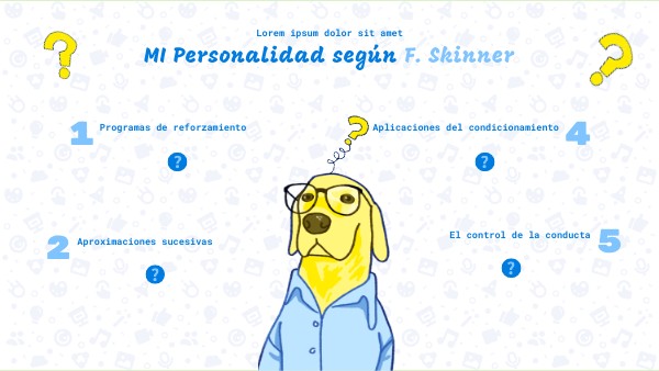 Personalidad según Skinner | Genially