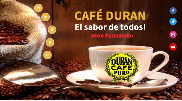 Imagen interactiva Café Durán | Genially