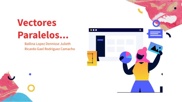 vectores paralelos | Genially