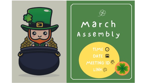 MARCH ASSEMBLY INVITATION