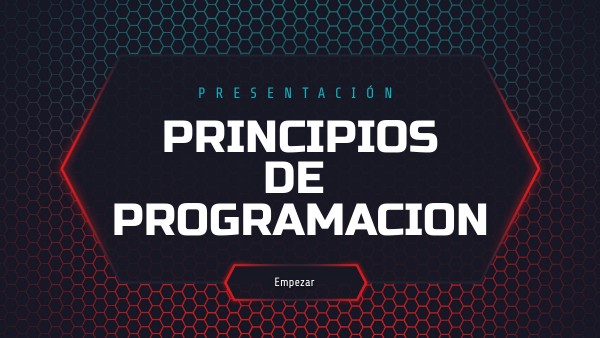 principios de programacion | Genially