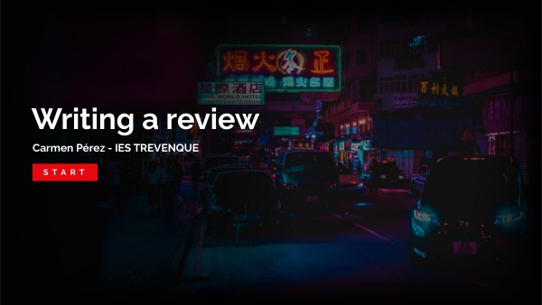 Writing a review | Genially