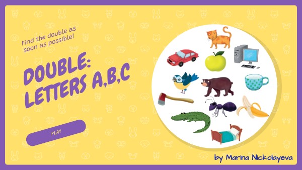 Letters Aa, Bb, Cc | Genially