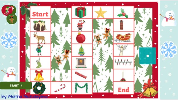 Christmas boardgame