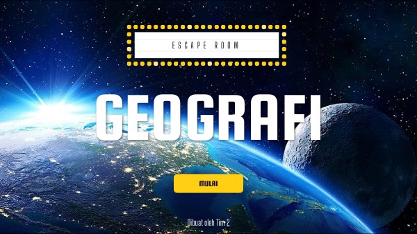 GEOGRAPHY ESCAPE ROOM