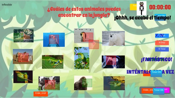 Animales de la jungla