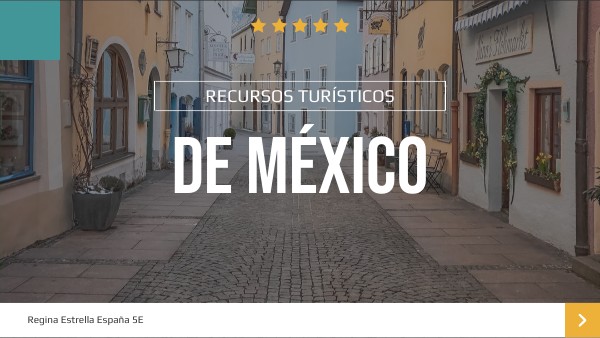Recursos Turísticos | Genially