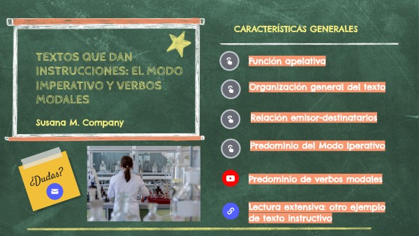 Clase de concurso: El texto instructivo | Genially