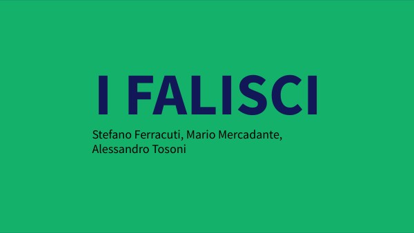 I FALISCI | Genially