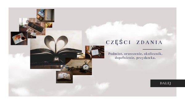 Części Zdania | Genially