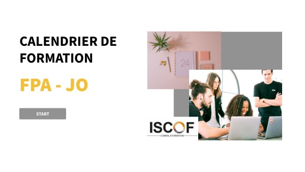 Calendrier génial 2024 | Genially