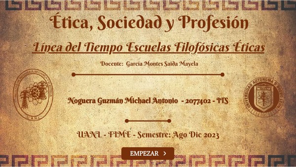 Linea de Tiempo ética | Genially