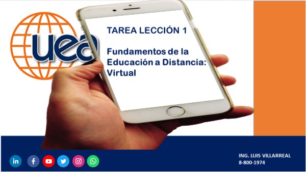 FUNDAMENTOS DE LA EDUCACION A DISTANCIA