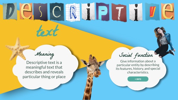 DESCRIPTIVE TEXT | Genially