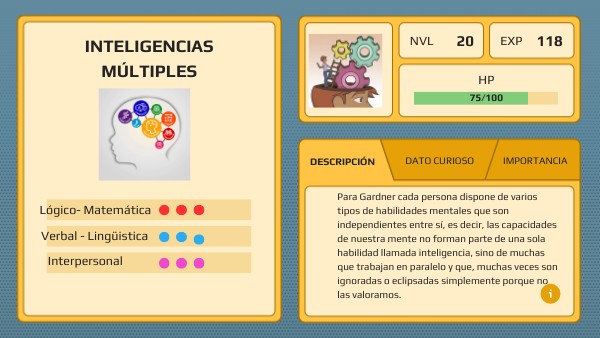 3 TIPOS DE INTELIGENCIA | Genially