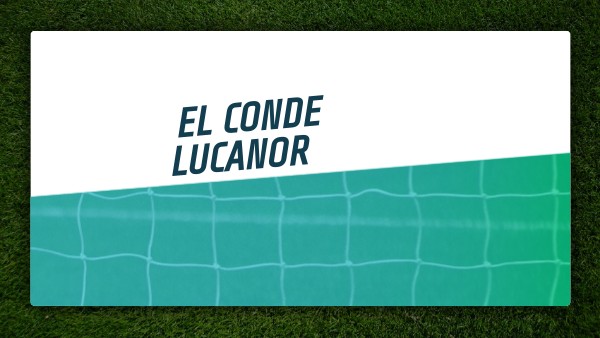 El conde lucanor