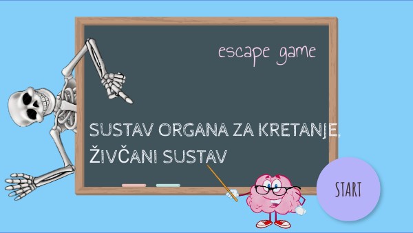 SUSTAV ORGANA ZA KRETANJE, ŽIVČANI SUSTAV | Genially