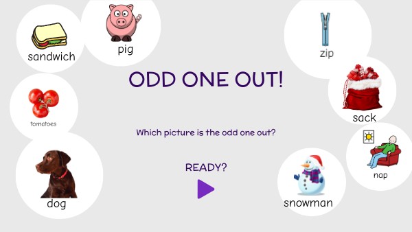 WHICH ONE IS DIFFERENT? GAME