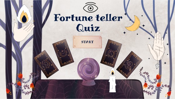Fortune teller Quiz_classi terze