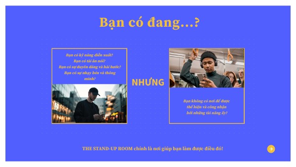 THE STAND-UP ROOM PROPOSAL