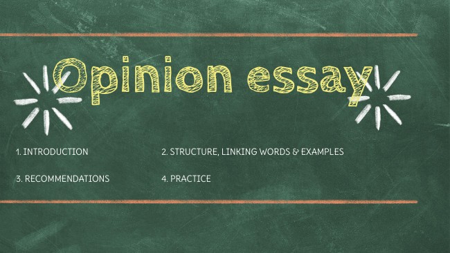 OPINION ESSAY | Genially