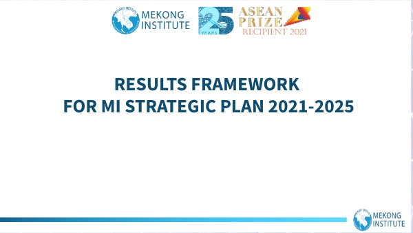 MI RESULTS FRAMEWORK 2021-2025