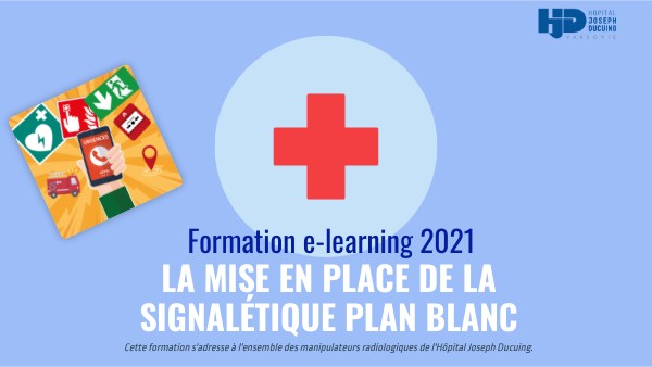 PLAN BLANC - Signalétique | Genially