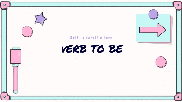 Verb to be | Genially