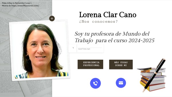 PRESENTACIÓN LORENA CLAR