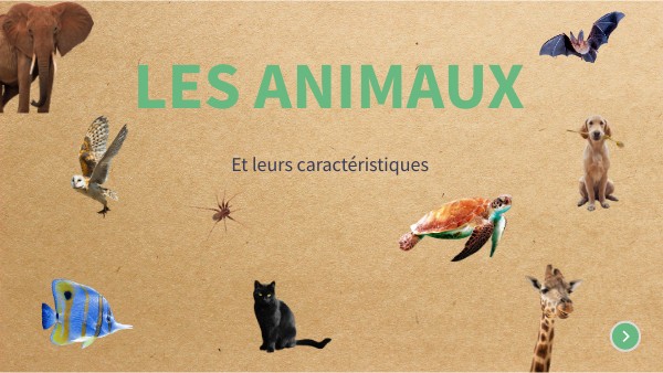 Les animaux | Genially