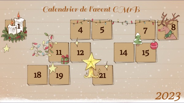 Calendrier de l'avent CM1 B | Genially