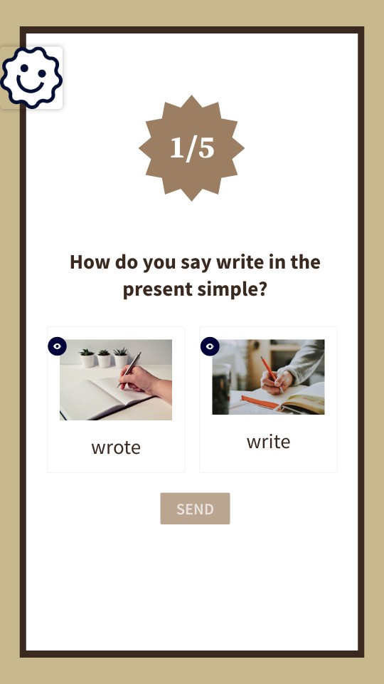 Quiz present simple | Genially