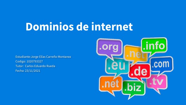 Dominios de Internet | Genially